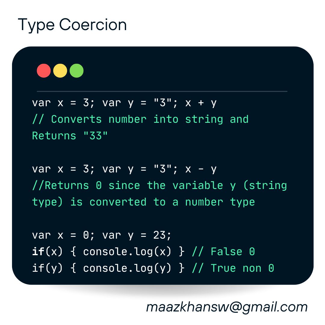 Maaz Khan on LinkedIn: #javascript #interview #question #type #coercion Maaz Khan on LinkedIn: #javascript #interview #question #type #coercion