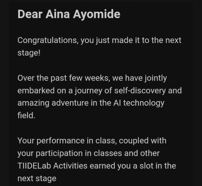 Ayomide Aina on LinkedIn: #tiidelab Ayomide Aina on LinkedIn: #tiidelab