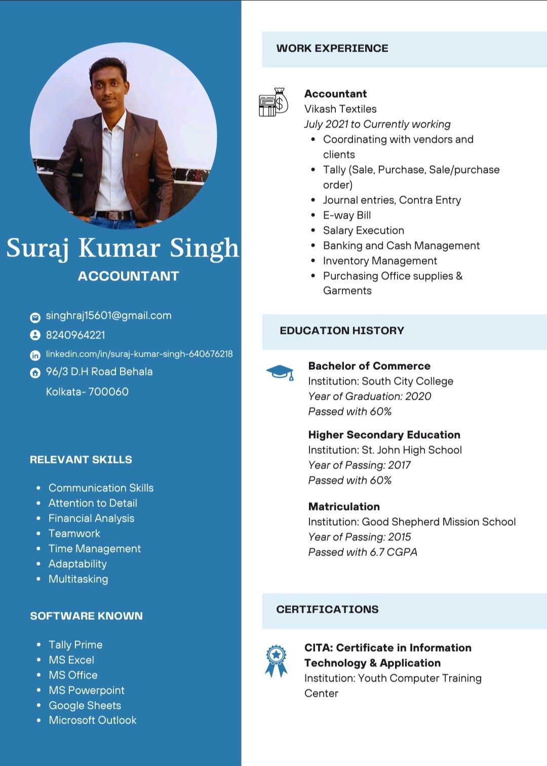 Suraj Kumar Singh on LinkedIn: #lookingforjob Suraj Kumar Singh on LinkedIn: #lookingforjob