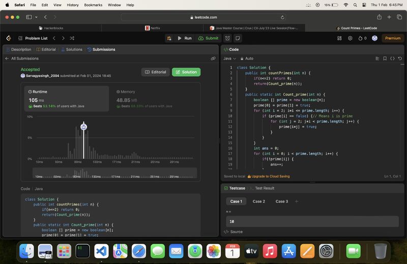 Sarvagya singh on LinkedIn: #leetcode #codingchallenge #primenumbers # ... Sarvagya singh on LinkedIn: #leetcode #codingchallenge #primenumbers # ...