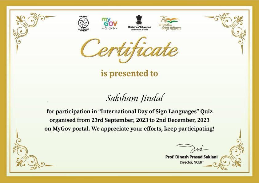 Saksham jindal posted on LinkedIn Saksham jindal posted on LinkedIn