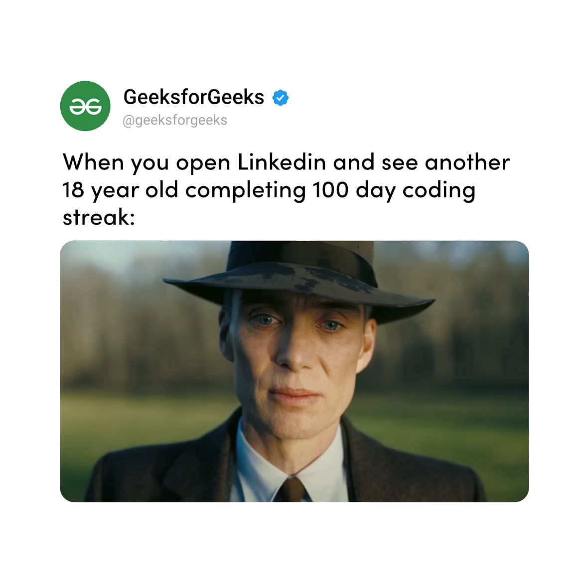 GeeksforGeeks on LinkedIn: #codingmemes #codingjokes #codinghumor # ... GeeksforGeeks on LinkedIn: #codingmemes #codingjokes #codinghumor # ...