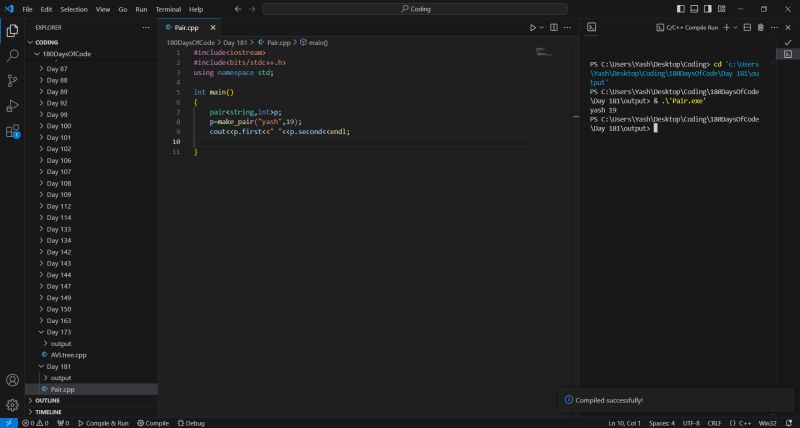 Yash Kumar on LinkedIn: #dsa #codingchallenge #learningandgrowing # ... Yash Kumar on LinkedIn: #dsa #codingchallenge #learningandgrowing # ...