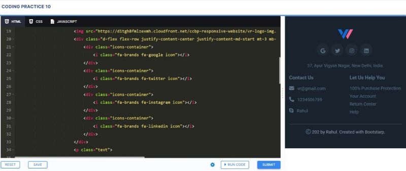 Gulla Bharat on LinkedIn: #ccbp #30daysofcodechallenge #coding # ... Gulla Bharat on LinkedIn: #ccbp #30daysofcodechallenge #coding # ...