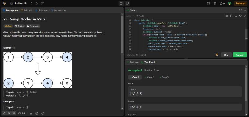 S Karthikeyan on LinkedIn: #100daysofcode #leetcode #codingchallenge #java S Karthikeyan on LinkedIn: #100daysofcode #leetcode #codingchallenge #java