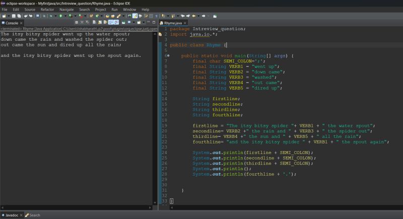 Lisha N on LinkedIn: #java #coding #programming #learning #nurseryrhyme ... Lisha N on LinkedIn: #java #coding #programming #learning #nurseryrhyme ...