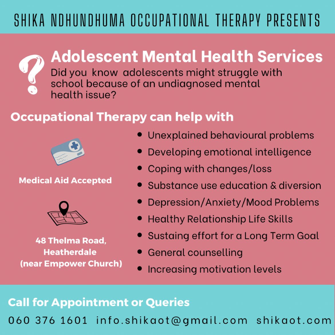 Shika Ndhundhuma Occupational Therapy on LinkedIn: Occupational therapy ... Shika Ndhundhuma Occupational Therapy on LinkedIn: Occupational therapy ...