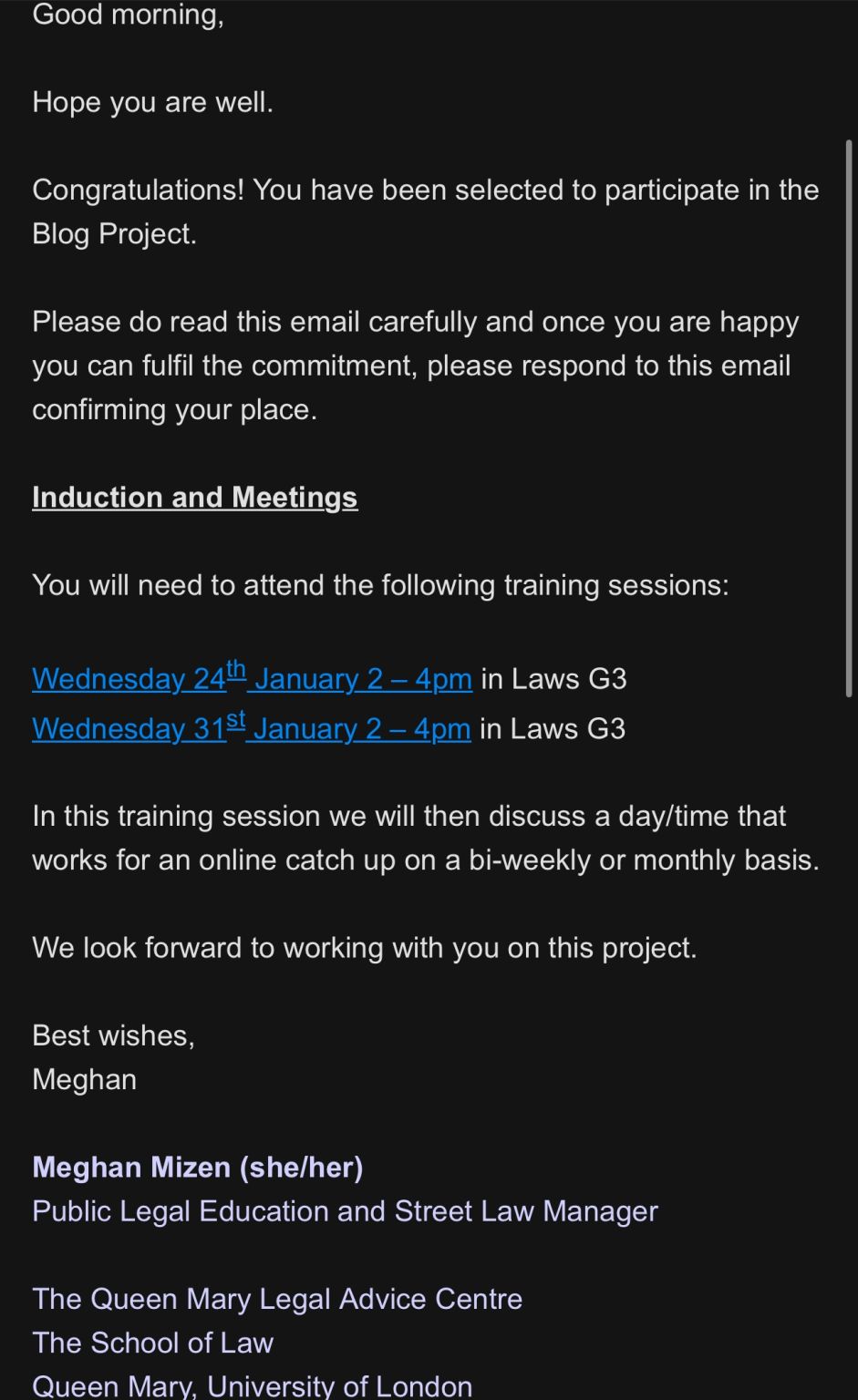 Muhammad Gill on LinkedIn: I am delighted to announce my selection for ... Muhammad Gill on LinkedIn: I am delighted to announce my selection for ...