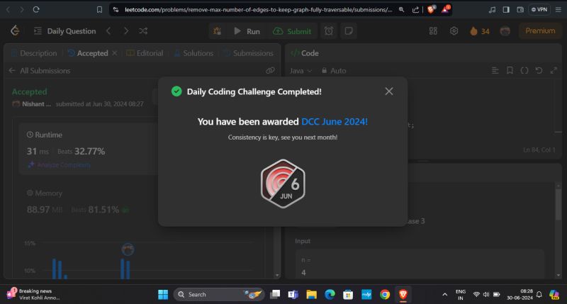 Nishant Gupta on LinkedIn: #leetcode #dailychallenge #problemsolving # ... Nishant Gupta on LinkedIn: #leetcode #dailychallenge #problemsolving # ...