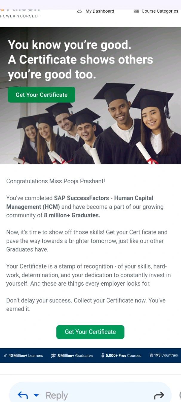 Pooja Kharosekar on LinkedIn: # Alison. Pooja Kharosekar on LinkedIn: # Alison.