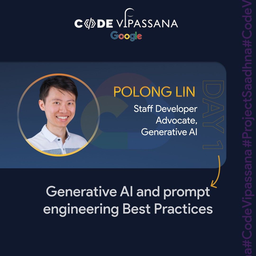 Code Vipassana on LinkedIn: #googlecloudplatform #google #generativeai ... Code Vipassana on LinkedIn: #googlecloudplatform #google #generativeai ...