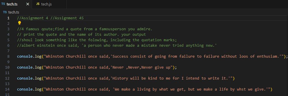 Hooria Fatima on LinkedIn: #giaic #typescript #javascript #45assignment ... Hooria Fatima on LinkedIn: #giaic #typescript #javascript #45assignment ...