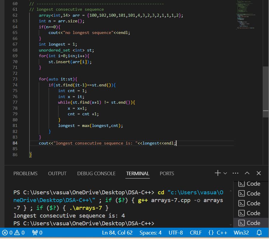 Vasu Agrawal on LinkedIn: #dsa #c #coding #datastructures #algorithms # ... Vasu Agrawal on LinkedIn: #dsa #c #coding #datastructures #algorithms # ...