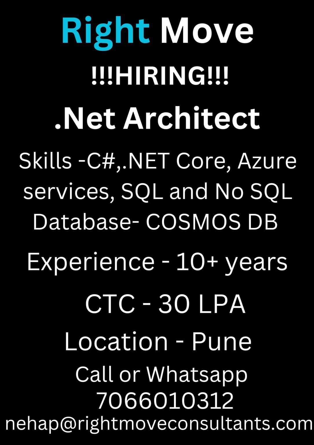 Neha P on LinkedIn: #hiring #dotnet #architect #design #core #azure # ... Neha P on LinkedIn: #hiring #dotnet #architect #design #core #azure # ...