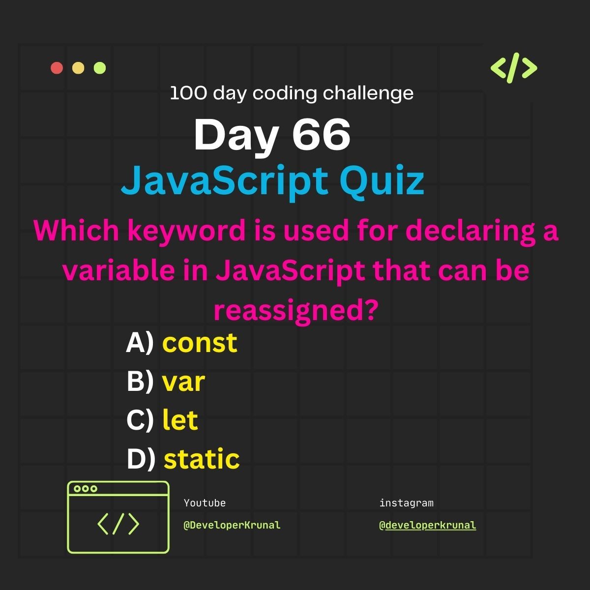 Krunal Trivedi on LinkedIn: #javascript #coders #javascript # ... Krunal Trivedi on LinkedIn: #javascript #coders #javascript # ...