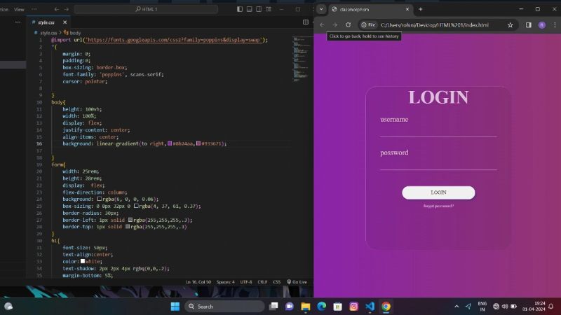 Rohini Manikandan on LinkedIn: #html #css #frontenddev Rohini Manikandan on LinkedIn: #html #css #frontenddev