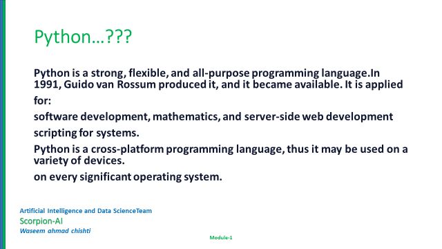 Waseem Ahmad Chishti on LinkedIn: #pythonprogramming #python # ... Waseem Ahmad Chishti on LinkedIn: #pythonprogramming #python # ...