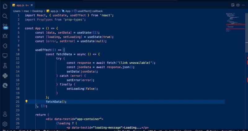 Vincent Agber on LinkedIn: Code Summary -A React component that fetches ... Vincent Agber on LinkedIn: Code Summary -A React component that fetches ...