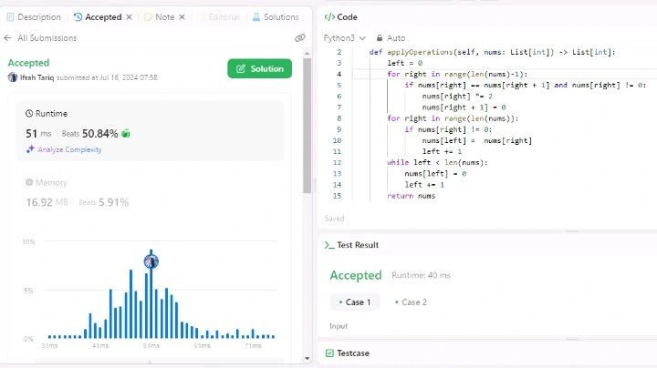 Ifrah Tariq on LinkedIn: #50daysofleetcode #leetcode #codingchallenge # ... Ifrah Tariq on LinkedIn: #50daysofleetcode #leetcode #codingchallenge # ...