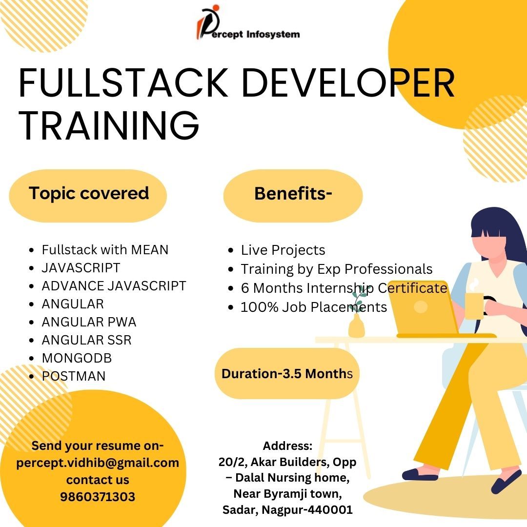 Vidhi Bangre on LinkedIn: #fullstack #developer #training #paid #nagpurjobs Vidhi Bangre on LinkedIn: #fullstack #developer #training #paid #nagpurjobs