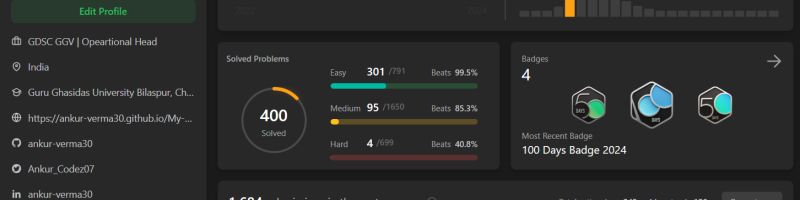 Ankur Verma on LinkedIn: #codingjourney #leetcode #problemsolving # ... Ankur Verma on LinkedIn: #codingjourney #leetcode #problemsolving # ...