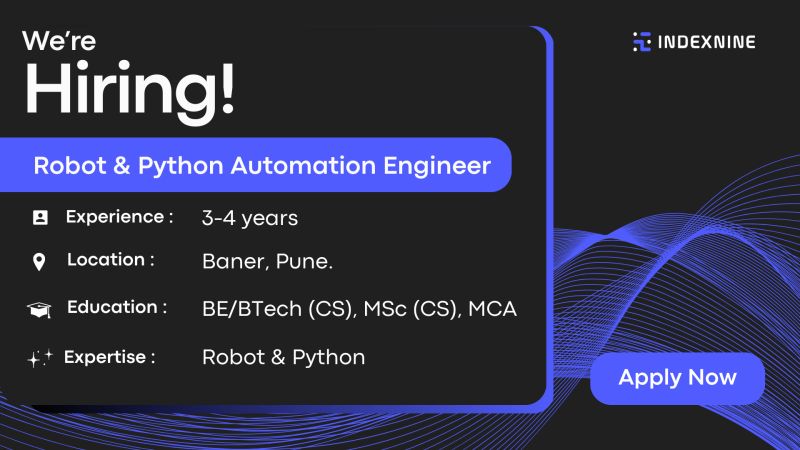 Indexnine Technologies on LinkedIn: #qaengineer #qaautomation # ... Indexnine Technologies on LinkedIn: #qaengineer #qaautomation # ...