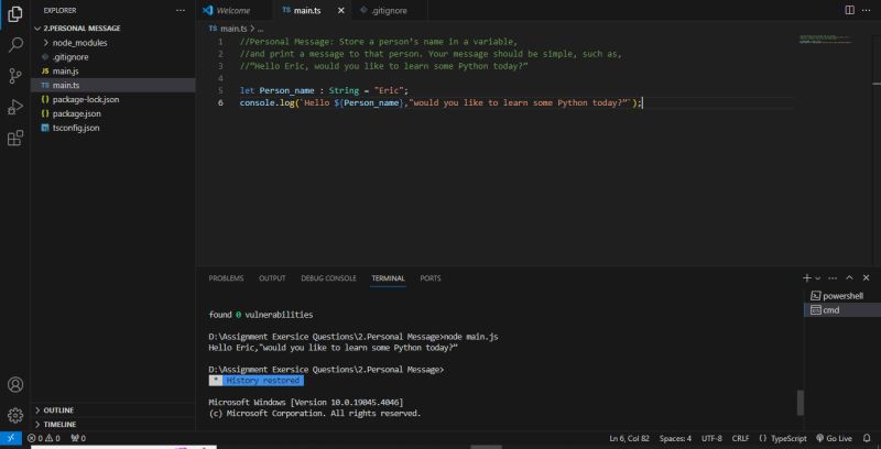 Nouman Jamil on LinkedIn: #assignment #leadership #typescript # ... Nouman Jamil on LinkedIn: #assignment #leadership #typescript # ...
