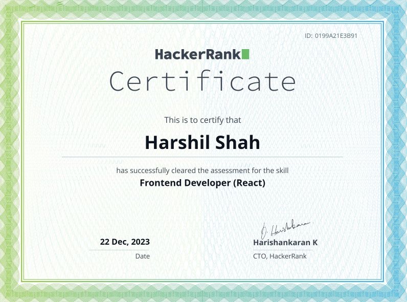 Harshil Shah on LinkedIn: #reactjs #reactdeveloper #reactjsdeveloper # ... Harshil Shah on LinkedIn: #reactjs #reactdeveloper #reactjsdeveloper # ...