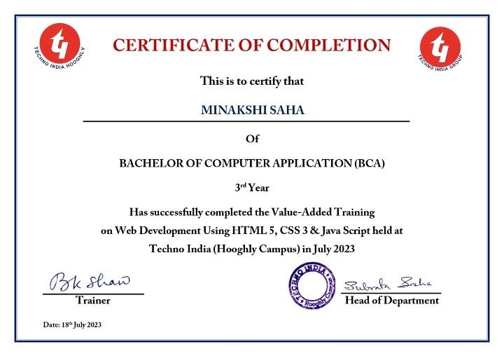 Minakshi Saha on LinkedIn: #connection #webdevelopment #html #css # ... Minakshi Saha on LinkedIn: #connection #webdevelopment #html #css # ...