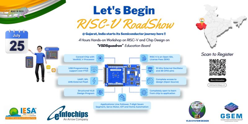 Efabless Corporation on LinkedIn: RISC-V Roadshow Efabless Corporation on LinkedIn: RISC-V Roadshow