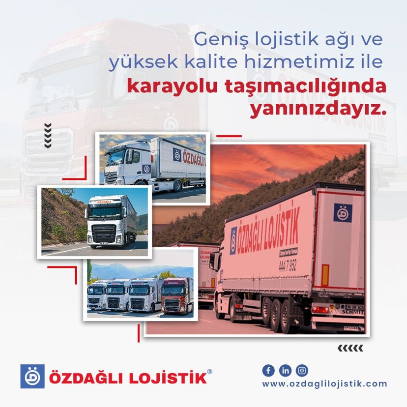 Özdağlı Lojistik LinkedIn‘de: #logistics #lojistik #taşıma #karayolu # ... Özdağlı Lojistik LinkedIn‘de: #logistics #lojistik #taşıma #karayolu # ...