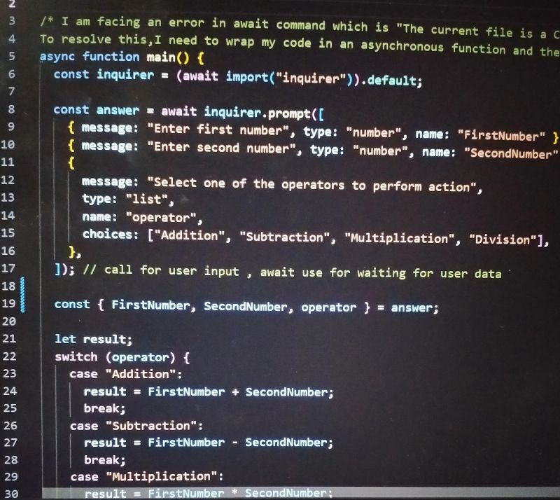 Ramsha Zaheer on LinkedIn: #typescript #nodejs #inquirer #javascript # ... Ramsha Zaheer on LinkedIn: #typescript #nodejs #inquirer #javascript # ...