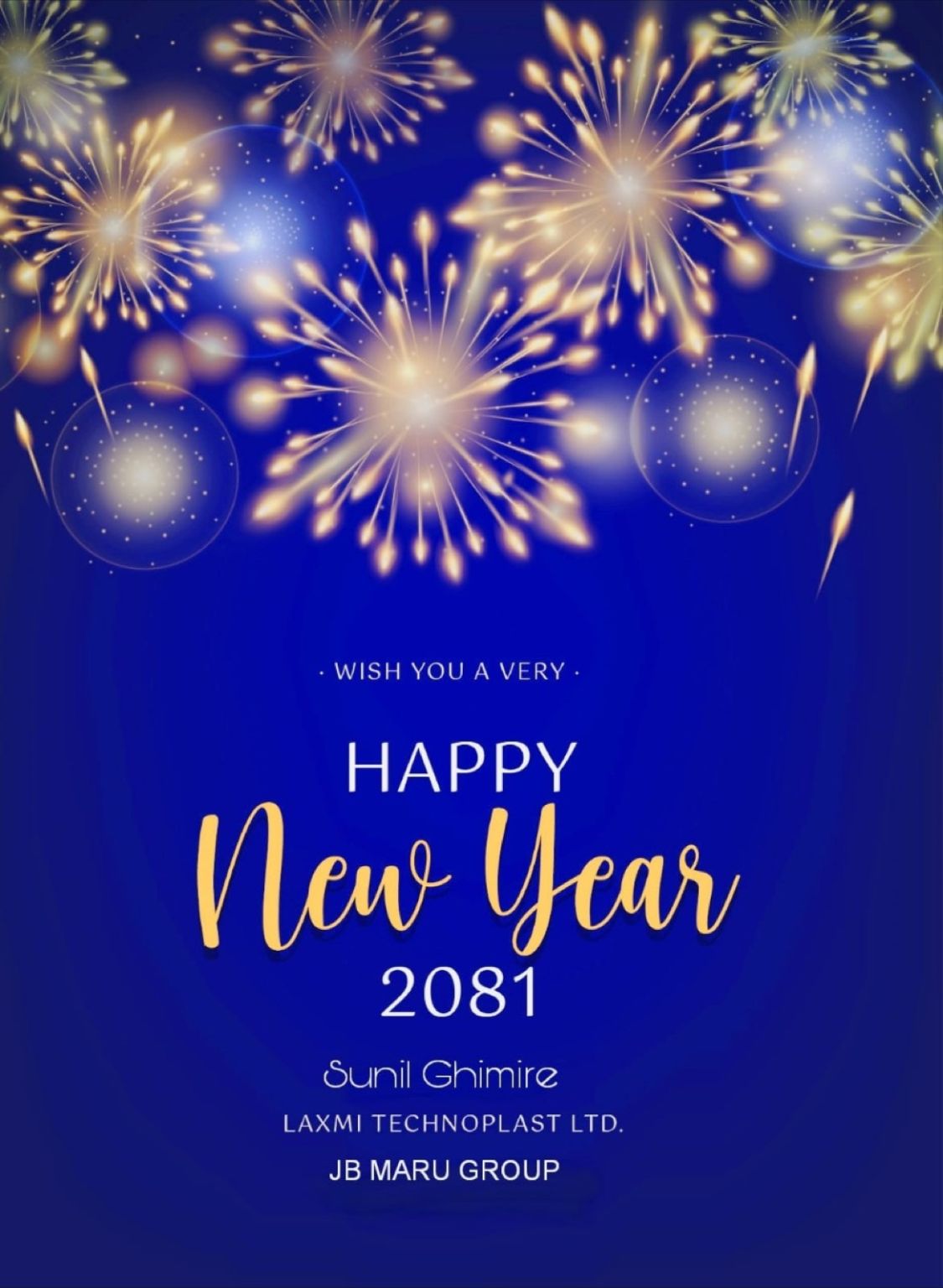 Sunil Ghimire on LinkedIn: Wishing you all a very happy new year 2081 B ... Sunil Ghimire on LinkedIn: Wishing you all a very happy new year 2081 B ...