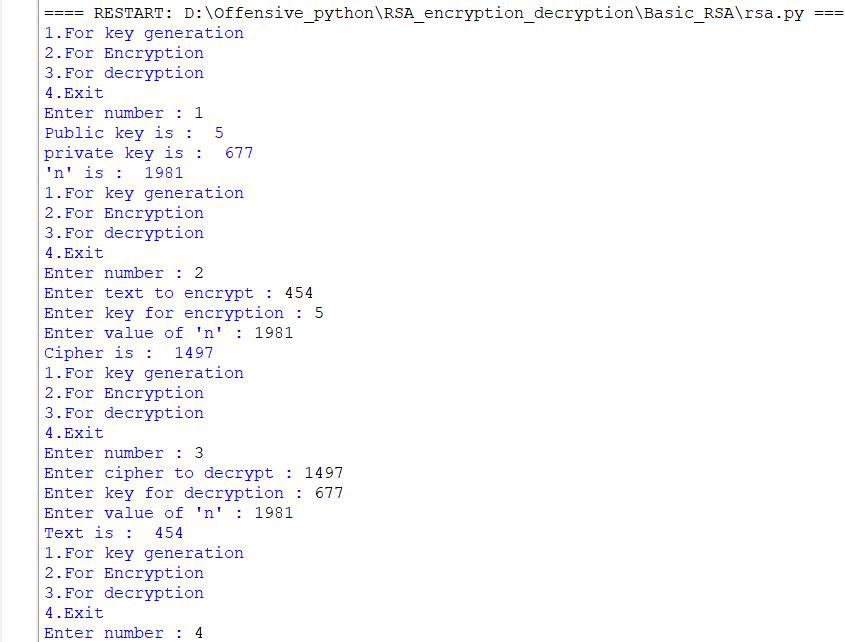 Shyam Chauhan on LinkedIn: #rsa #algoritm #python #encryption # ... Shyam Chauhan on LinkedIn: #rsa #algoritm #python #encryption # ...