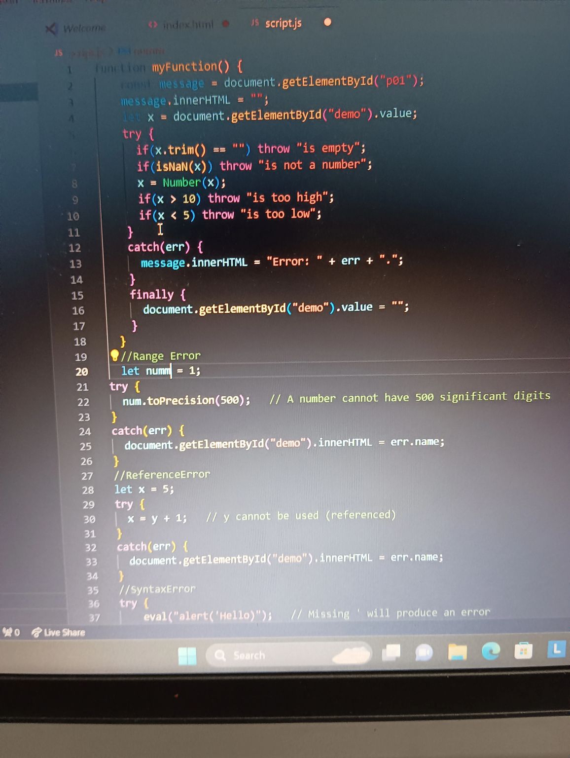 Garima pandey on LinkedIn: #javascript #30daysofjs #webdevelopment # ... Garima pandey on LinkedIn: #javascript #30daysofjs #webdevelopment # ...