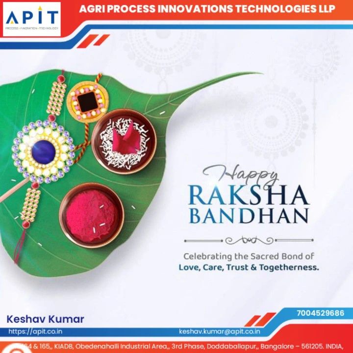 Keshav Kumar on LinkedIn: APIT Agri Process Innovations Technologies LLP Keshav Kumar on LinkedIn: APIT Agri Process Innovations Technologies LLP