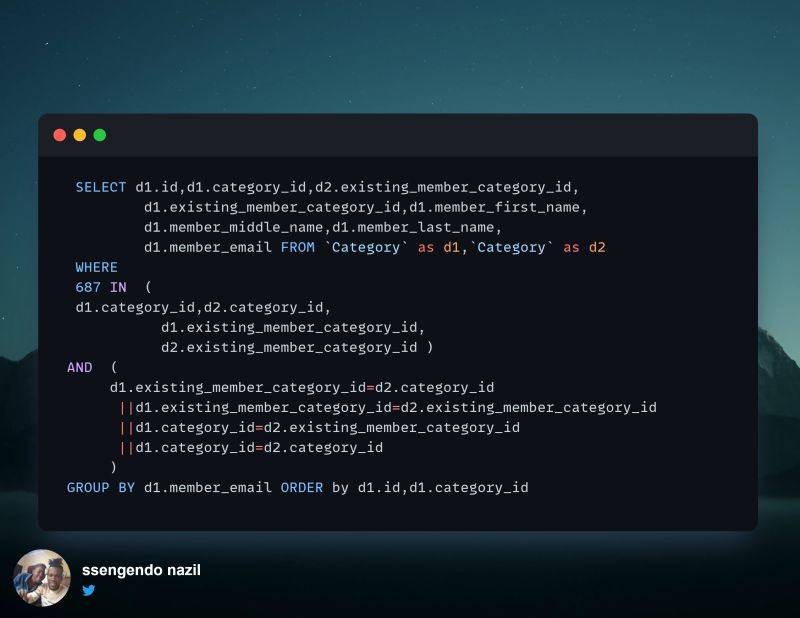 Ssengendo Nazil on LinkedIn: #sql #recursion #recursive #programmer # ... Ssengendo Nazil on LinkedIn: #sql #recursion #recursive #programmer # ...