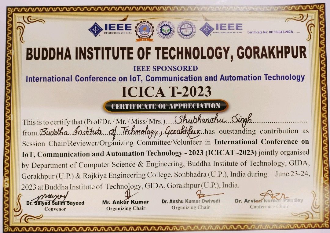 Shubhanshu Singh on LinkedIn: #ieee Shubhanshu Singh on LinkedIn: #ieee