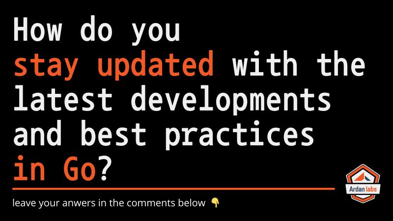 Ardan Labs on LinkedIn: #ardanlabsasks #goprogramming #golang Ardan Labs on LinkedIn: #ardanlabsasks #goprogramming #golang