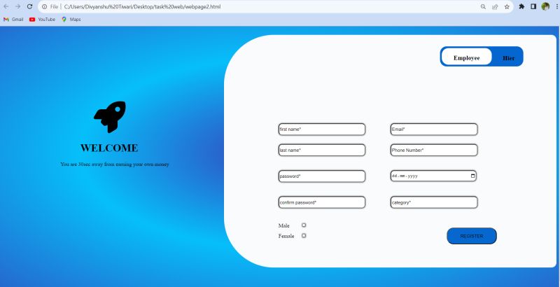 Divyanshu Tiwari on LinkedIn: Registeration page using HTML and CSS Divyanshu Tiwari on LinkedIn: Registeration page using HTML and CSS