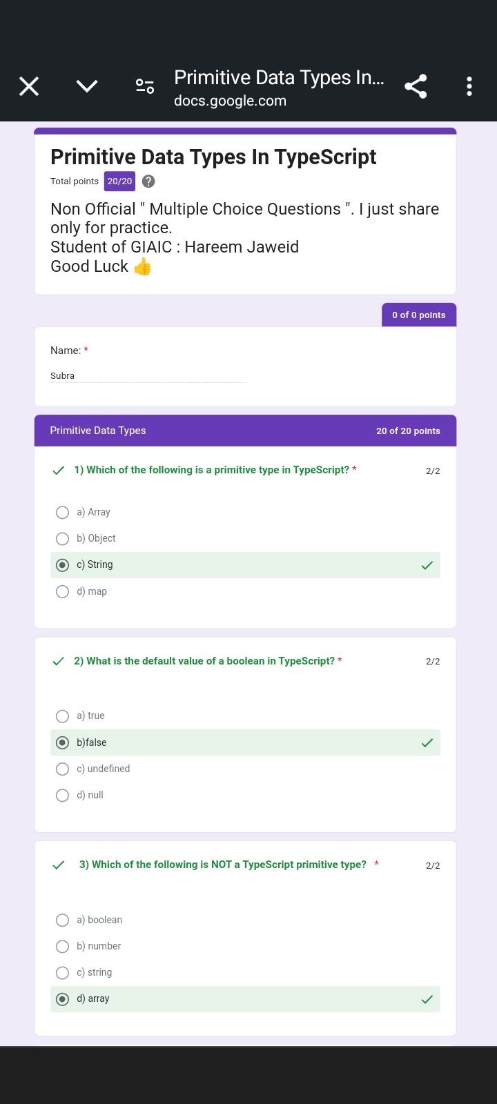 Subra Ansari on LinkedIn: #typescript #giaic #governorhouse # ... Subra Ansari on LinkedIn: #typescript #giaic #governorhouse # ...