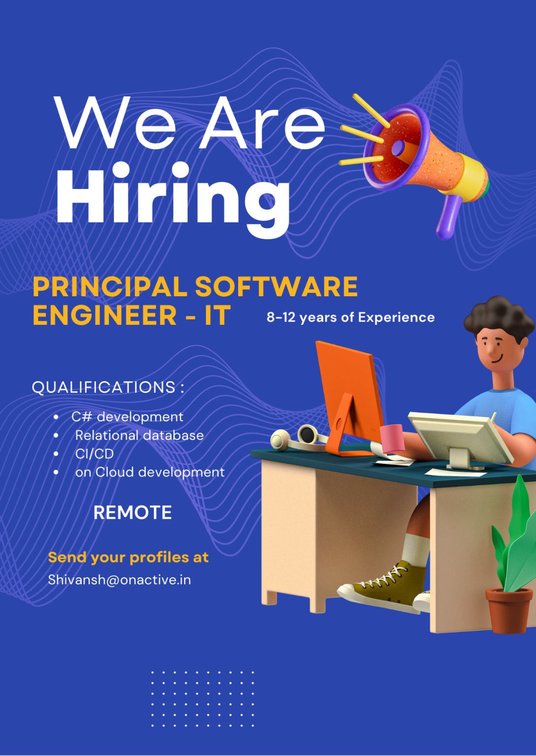 Shivansh Soni on LinkedIn: We are Hiring Shivansh Soni on LinkedIn: We are Hiring
