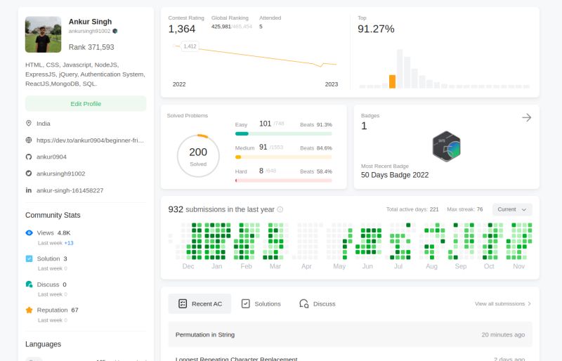 Ankur Singh on LinkedIn: #leetcode #codingchallenge #dsa #placements # ... Ankur Singh on LinkedIn: #leetcode #codingchallenge #dsa #placements # ...