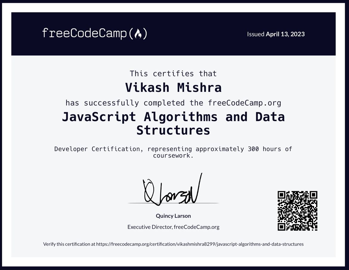 Vikash Mishra on LinkedIn: #javascript Vikash Mishra on LinkedIn: #javascript