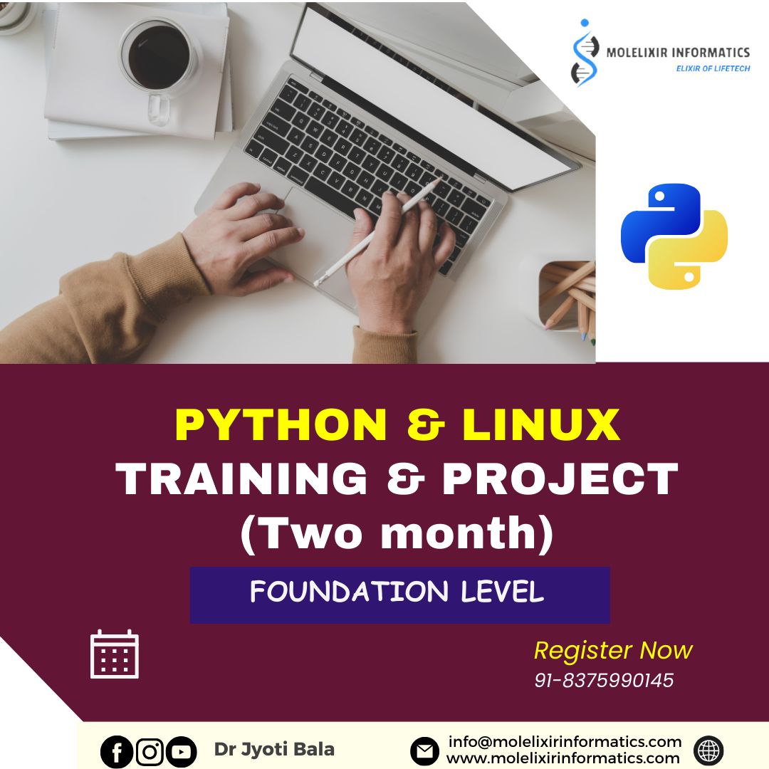 Molelixir Informatics on LinkedIn: #bioinformatics #programming #python ... Molelixir Informatics on LinkedIn: #bioinformatics #programming #python ...