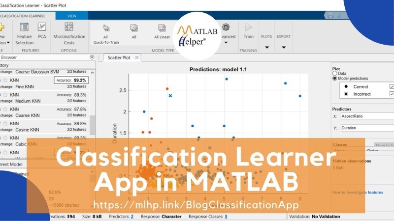 MATLAB Helper ® on LinkedIn: Classification Learner App | @MATLABHelper ... MATLAB Helper ® on LinkedIn: Classification Learner App | @MATLABHelper ...