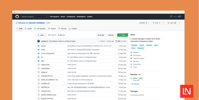 Laravel News en LinkedIn: Attach Time-sliced Metadata to Eloquent Models Laravel News en LinkedIn: Attach Time-sliced Metadata to Eloquent Models