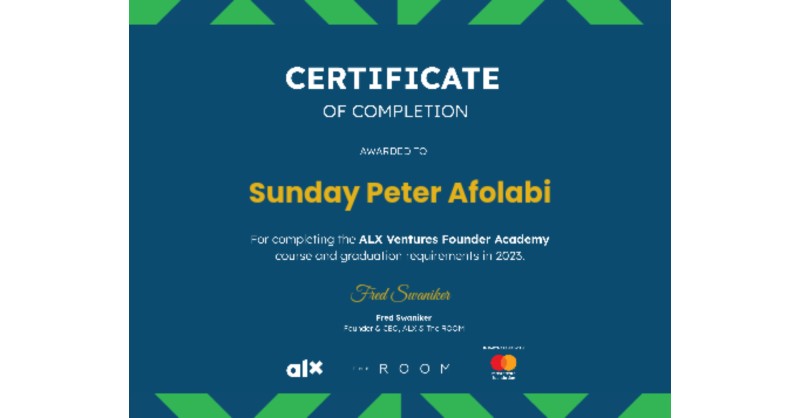 Sunday P. Afolabi on LinkedIn: Certificate Validator Sunday P. Afolabi on LinkedIn: Certificate Validator