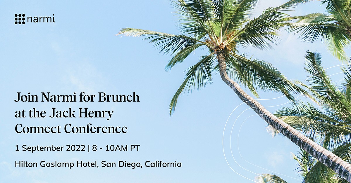Narmi on LinkedIn: Breakfast with Narmi at Jack Henry Connect 2022 Narmi on LinkedIn: Breakfast with Narmi at Jack Henry Connect 2022