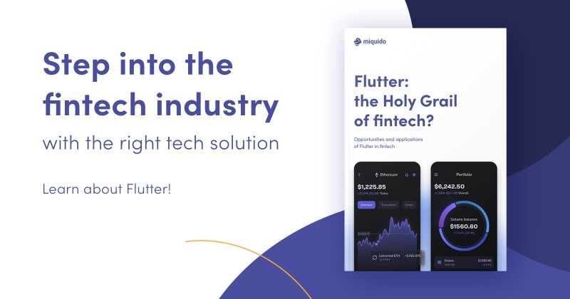 Miquido on LinkedIn: Flutter in Fintech: The Free Guide for Business ... Miquido on LinkedIn: Flutter in Fintech: The Free Guide for Business ...